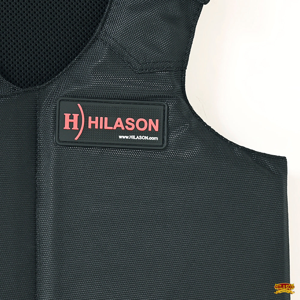 Bull Riding Vest Hilason Kids Junior Youth Black Bull Pro Rodeo Cordura ...