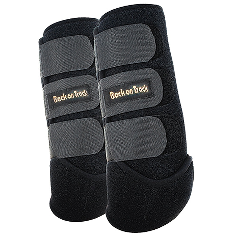 Small Back On Track Exercise Boots - Hind (Pair) Black – Hilason ...