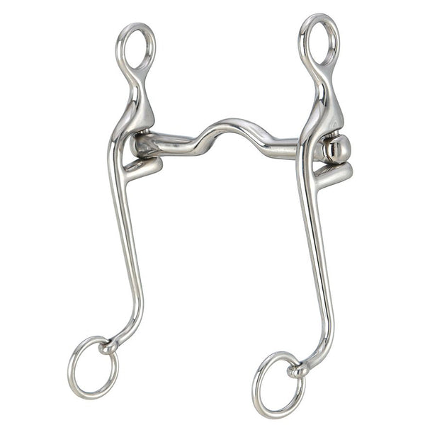 5 In Mouth Tough Kelly Silver Star Swivel Cheek Walking Horse Bit ...