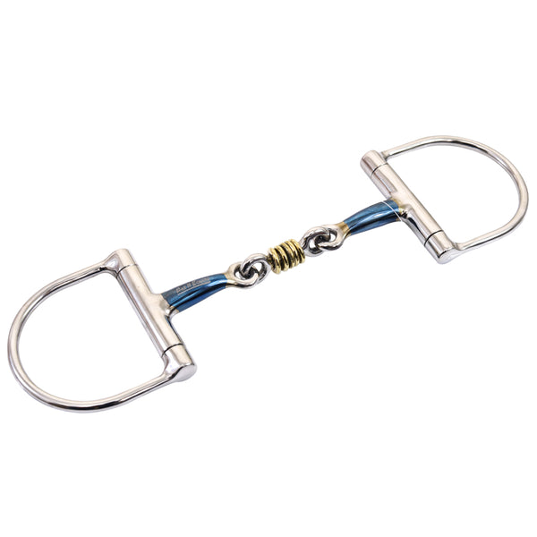 Stainless Steel D Ring Snaffle Hexagon Bit – Hilason Saddles and Tack