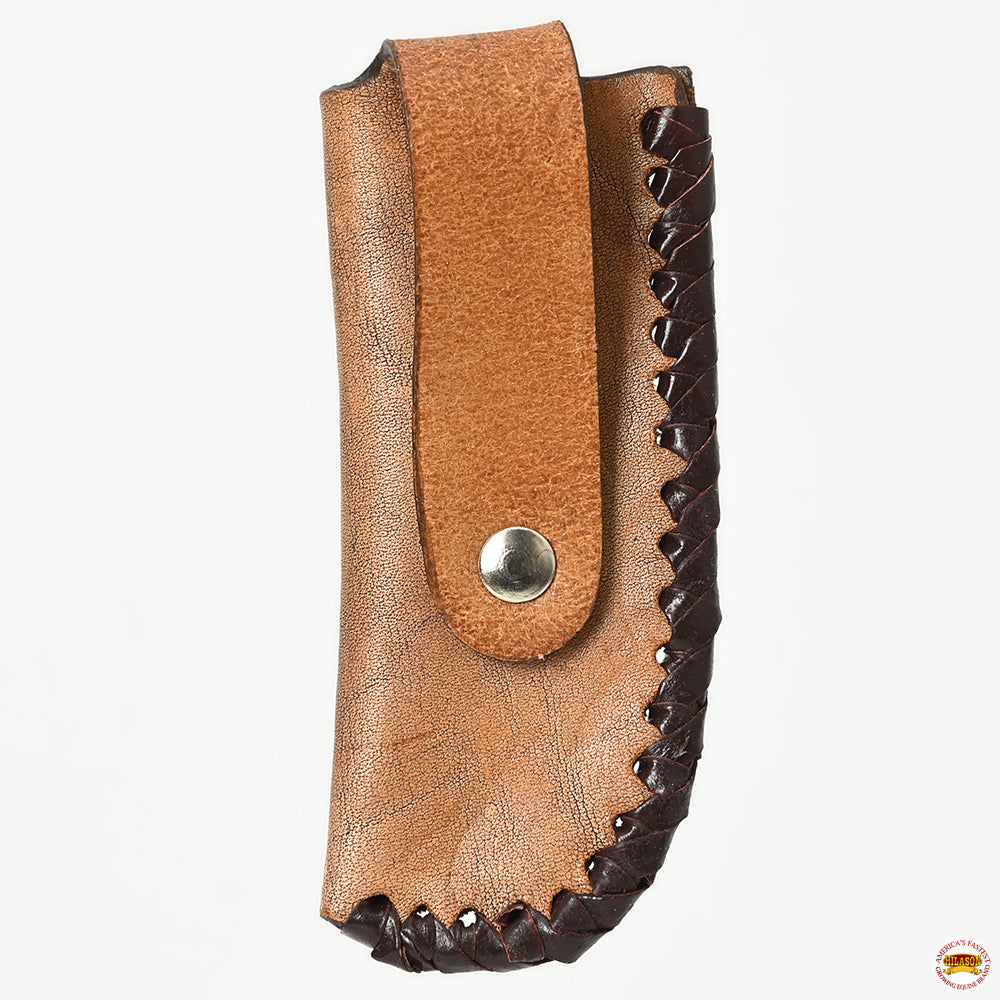 Med-Lrg Hilason Western Floral Stylish Design Geniune Leather Knife Ho ...