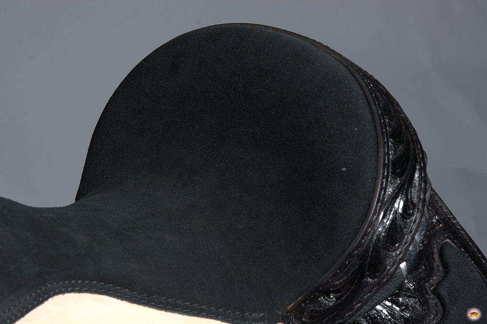 Flex Tree Western Horse Saddle American Leather Trail Barrel Racing By ...