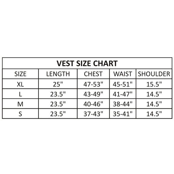 HILASON Equestrian Bull Riding Rodeo Safety Vest Protective Leather ...