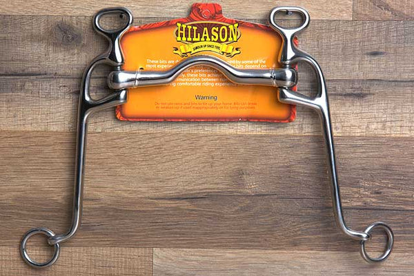 5" Hilason Western Walking Horses Ported Horse Mouth Curb Bit – Hilason ...