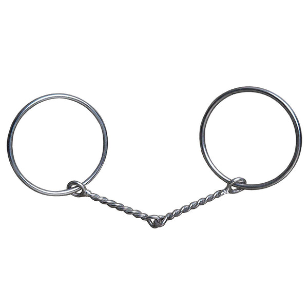 5" Hilason Western Twisted Wire Horse Mouth Ring Snaffle Bit – Hilason ...